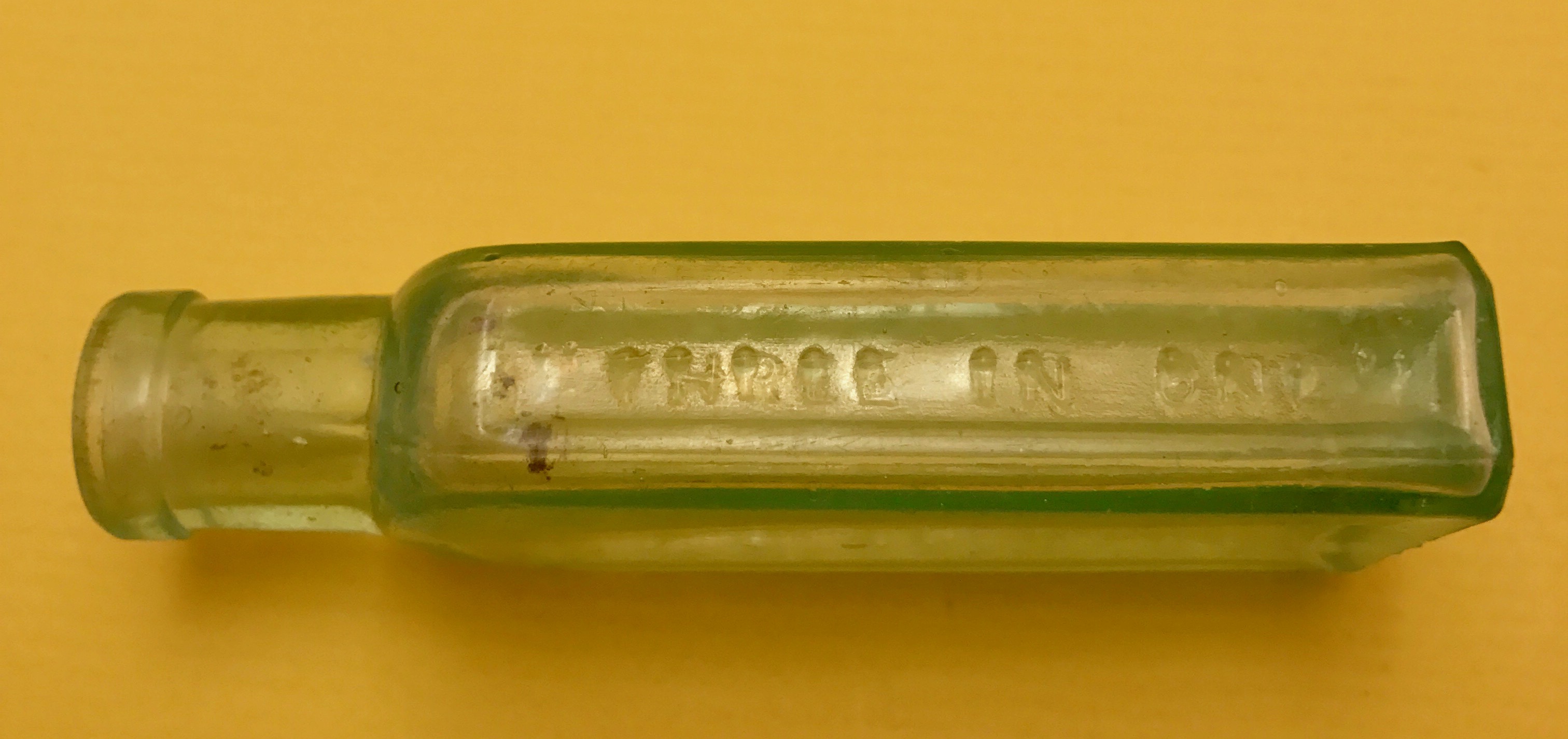 Small C.W. Cole Company “Three in One” Bottle ca. 1899-1904 – Caribou ...