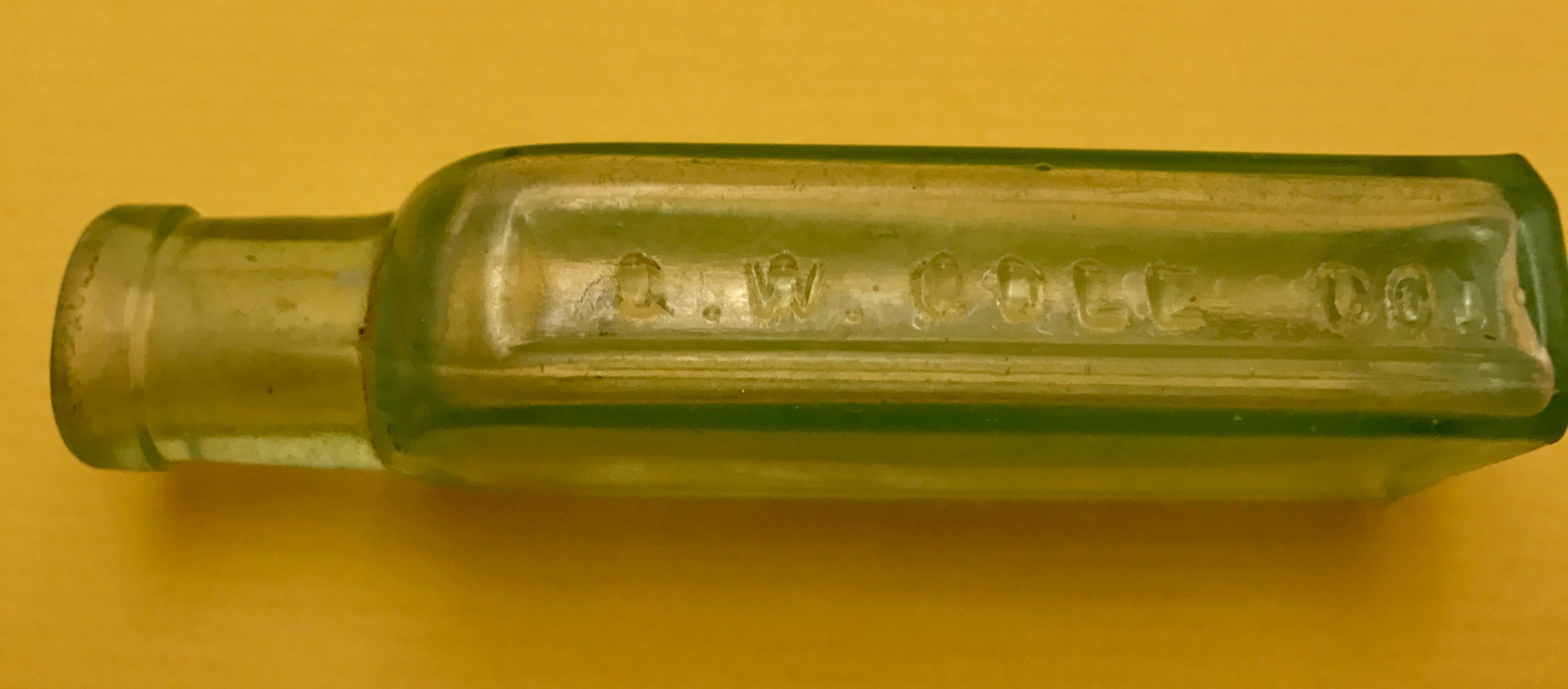 Small C.W. Cole Company “Three in One” Bottle ca. 1899-1904 – Caribou ...